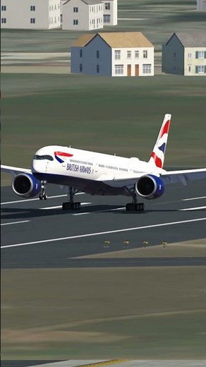 Aerofly FS Global | Airbus A350 British Airways Stunning Landing at London Heathrow Airport
