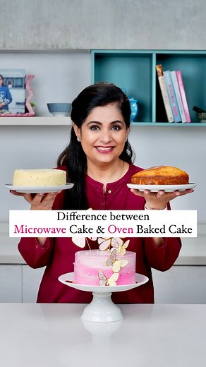MasterChef Pankaj Bhadouria on Instagram: "Difference between Microwave Cake & Oven Baked Cake So many of you asked me about the Difference between Microwave Cake & Oven Baked Cakes, so here they are! Which one is better? Now that is for you to decide depending upon your preferences! . . . #cake #cakedecorating #microwave #oven #microwavecake #ovencake #baking #pankajbhadouria #cakes"