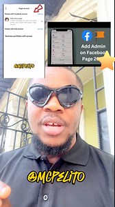 How to add different admins with different access to ur page #viralvideoシ #reelsviralシ #technology #reelsfypシ | Mc_Pelito