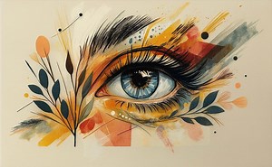 Stylish Eye Poster, Eye Chart Wall Art, Modern Optometry Print, Digital Download - Etsy Canada