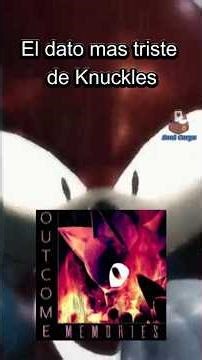 The saddest fact about Knuckles #viral #outcomememories #sonic #gaming #roblox