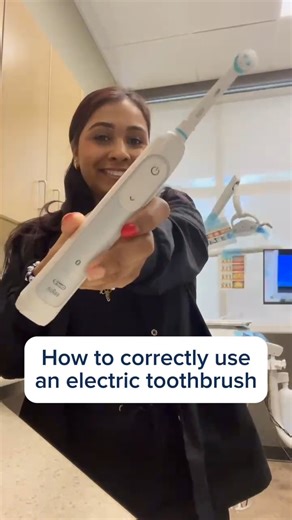 11K views · 26 reactions | With an electric toothbrush, you can let it do the work for you. #AspenDental #hygienist #dentalhygiene #toothbrush | Aspen Dental | Facebook