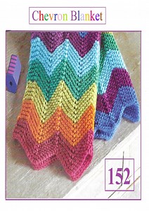 Home Aran Chevron Blanket Knitting Pattern PDF Download (152) - Etsy