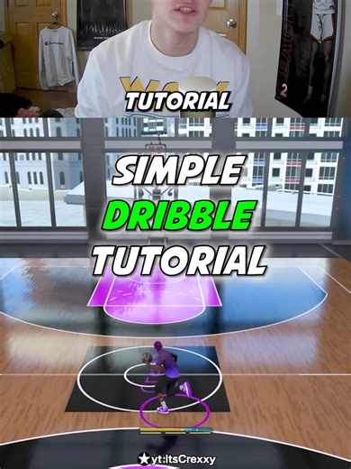 Super Simple Dribble Tutorial To Get WIDE OPEN! #2k26 #trending #viral #season5 #dribblemoves