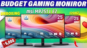 11K views · 178 reactions | MSI MP251L E2 Monitor Unboxing & Review | 25" 120Hz LED Monitor Only @ ₹6XXX in 2025  . . . . . . . . Buy Link : https://nclcomputer.com/product/msi-pro-mp251l-e2-24-5-inch-fhd-office-monitor-ips-panel-4-sided-frameless-120-hz-refresh-rate/ . . . . . . . . . . #MSIMP251L #MonitorReview #MonitorUnboxing #GamingMonitor2025 #BudgetMonitor #120HzMonitor #25InchMonitor #MSIMonitor #BestMonitor2025 #NCLComputer | NCL Computer | Facebook