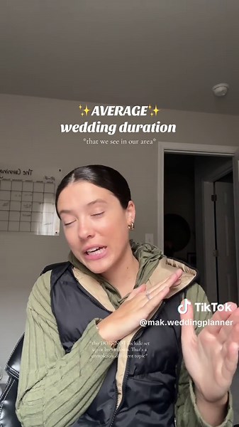 Understanding Average Wedding Duration Guidelines