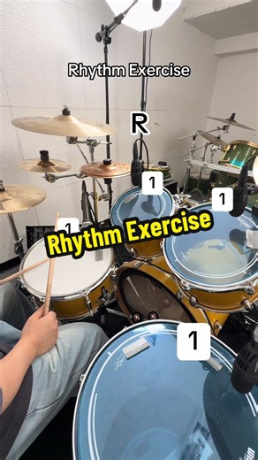 Rhythm Exercise for Drumming Skills