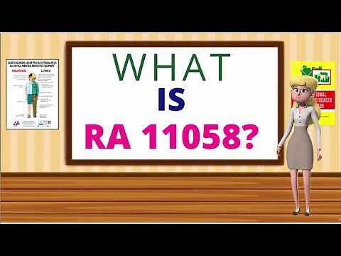 RA 11058 and its IRR
