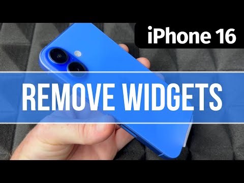 How to Remove Widgets on iPhone 16