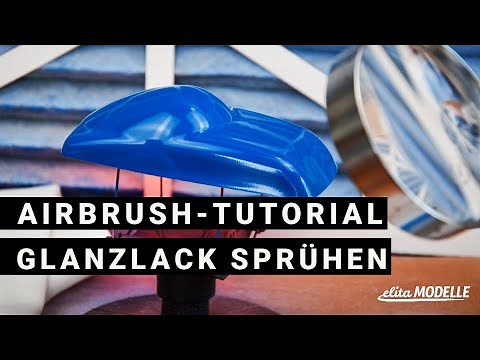Airbrush Tutorial: Glanzlack sprühen für Miniaturen und Modellbau | Elita Farben