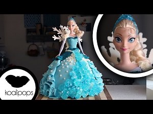 How to Make a 'Frozen' Elsa Cake | Become a Baking Rockstar