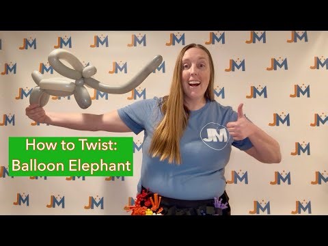 10. Balloon Elephant Tutorial - How to Twist a Balloon Elephant