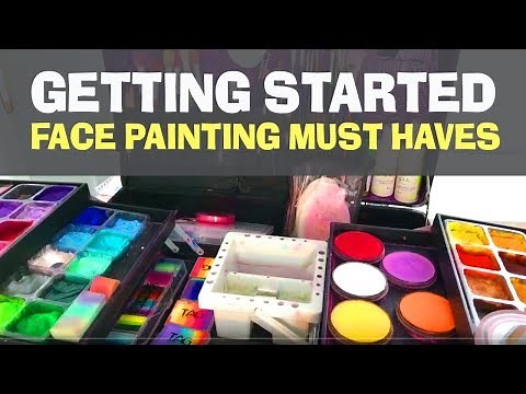 Face Painting Kit Must Haves - Getting Started with Face Painting - My Face Painting Kit Essentials