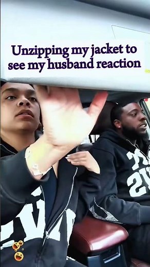 Unzipping my jacket to see my husband Reaction 🥴🫠🫨
