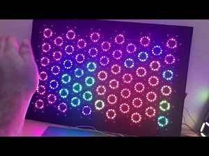 WS2812 Led Touch Reactive Table Test 1