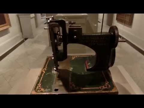 1854 Isaac Singer Patent Model of Sewing Machine following Elias Howe early 1846 patent