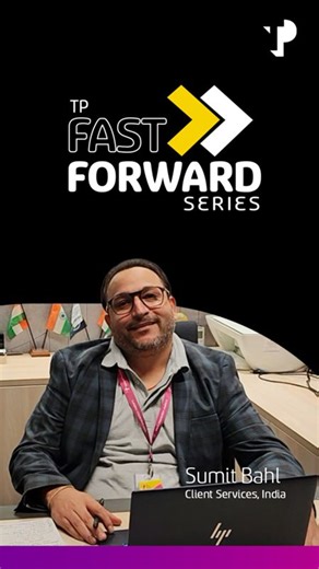 Fast Forward with us! Join us for our exclusive Fast Forward Series, capturing leaders’ quick thoughts on industry trends and life at TP. Here's the latest edition - featuring Sumit Bahl, Senior EVP & Global Account CEO, India. Stay tuned for new episodes every week and discover what makes TP not just a workplace but a thriving community of innovators. #FastFwdwithTP #TPIndia #GPTW #TPLeaders #WorkLife | Teleperformance India