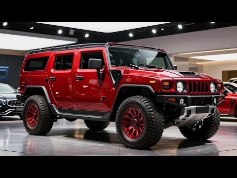 Hummer H1 in Metallic Cherry Red Is INSANE 😱🔥 | Ultimate Custom Beast