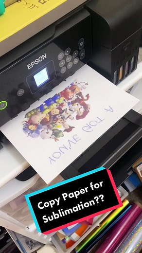 Sublimation Tips: Use Regular Copy Paper to Save Money