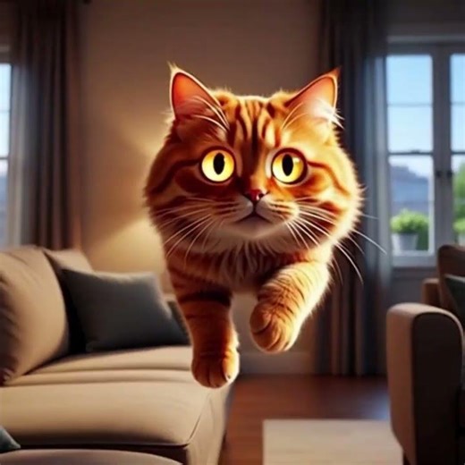 Target Locked... ATTACK! 😼🎯 (Wait for the jump) #shorts