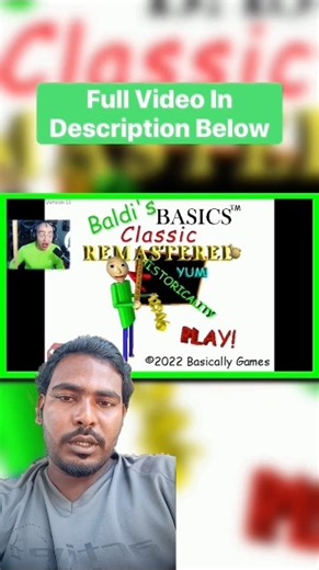 Baldi Beats,BaldiAttacks Basics #funny #comedy #relatable #humor #skit #gaming