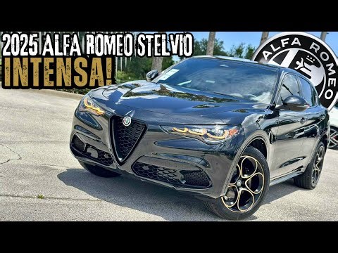 2025 Alfa Romeo Stelvio INTENSA Special Series Arrives Going Bold With Gold!