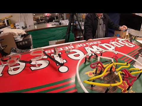 Neon sign repair, jumper wire test