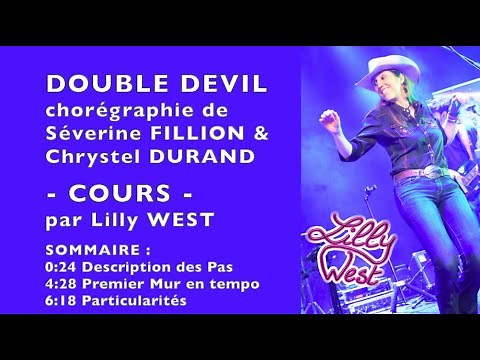 [COURS] DOUBLE DEVIL de Séverine FILLION & Chrystel DURAND, enseignée par Lilly WEST