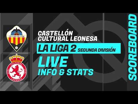 Castellón - Cultural Leonesa: LIVE score and stats of La Liga 2 Spanish League