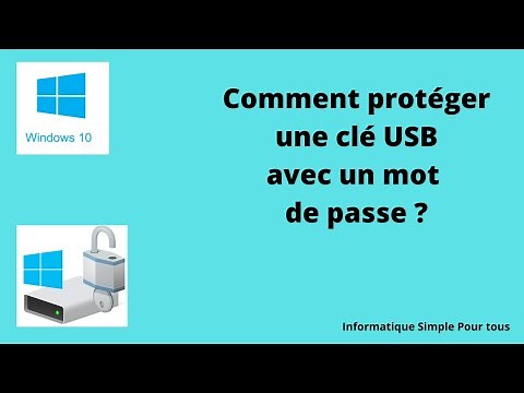 How do I protect a USB drive with a password?