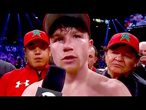 Canelo Alvarez [Mexico] vs Floyd Mayweather [USA] Full Post Fight Interview