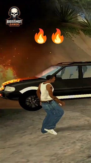 TATA Safari Dicor CJ throwing fire #gta #gta5 #viral #shorts #safari #trending #youtubeshorts #gta6