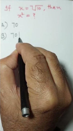 Square and square root problem|| Short video #maths/