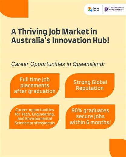 4.7K views · 16 reactions | Apply for Feb ’26 intake now: https://bit.ly/4nH5Ogq Enjoy 81% graduate employability, high-paying jobs, exciting internship opportunities, and 400+ world-class programs designed to launch your dream career! | IDP Education | Facebook