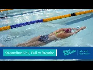 Streamline Kick Pull to Breathe | Me And The Water Drills
