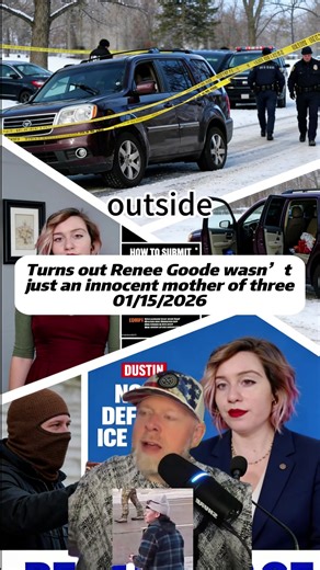 Turns out Renee Goode wasn’t just an innocent mother of three. She was a fall on anti-ice warrior in a group called ice watch who are activist trained to document and resist immigration enforcement move to Minneapolis after escaping to Canada because they didn’t like the results of 2024.