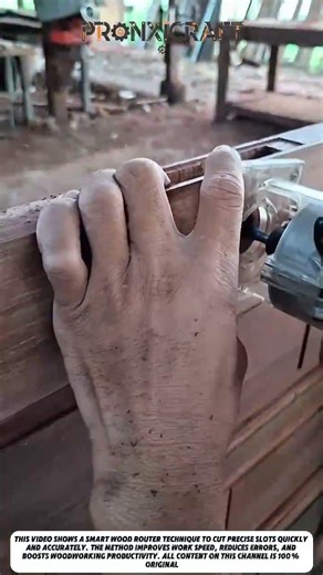 Smart Wood Router Technique for Faster and Cleaner Joinery