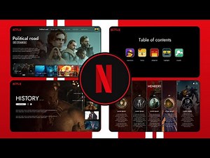 Netflix Inspired Presentation Template | Download PowerPoint Template | O J Edits