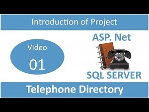 introduction of telephone directory project in asp.net
