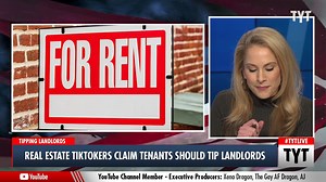 157K views · 356 reactions | Real Estate TikTokers are insisting that you should tip your landlord if you also tip your barista. | The Young Turks | Facebook