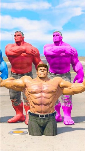 RED HULK TEAM VS ABOMINATION TEAM BATTLE MATCH WHO IS MOST POWERFUL 💪 #59 #shorts