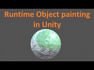 Runtime Object painting in Unity