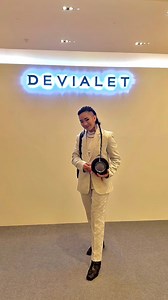 Get ready with me the Devialet Phantom II ✨Sleek, premium, and fits right into my studio. Super clear mids, vocals and instruments sound amazing.Love the side-firing vibration and how powerful it is for such a compact speaker.Stylish, clear, and perfect for small setups. Loved testing it!! 😍🔊Speaker by: #devialet #devialetbyaudaura✨White suit designed by: Peony Sin | Belle Sisoski