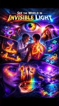 👁️✨ What If Humans Could See Infrared & UV Light? #learningengine #facts