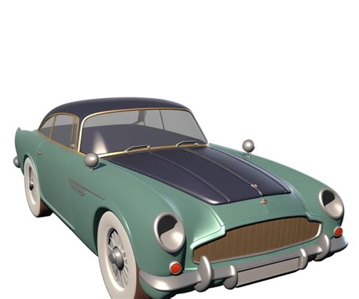 ArtStation - 1964 Aston Martin DB5 3D Model For Print - STL File - 3D Printing Car Model - Digital Product | Resources