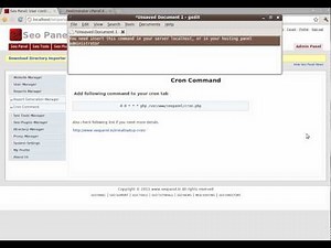 Seo Panel Tutorial part 1
