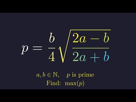 A Prime Number Puzzle That Looks Impossible | Math Olympiad Problem