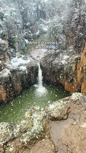 99K views · 4.6K reactions | There’s something magical about Arizona covered in snow ❄️✨ Northern Arizona might get its first snow of the season in the next couple of days… and I’m so here for it. ️ #arizonasnow #explorearizona | Selma_explores | Facebook