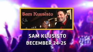 Soulful vocals, unbelievable solos and solid grooves.  Sam Kuusisto Band always keeps the audience dancing, listening, having fun and coming back for more. 朗 Head to the Mustang Lounge Dec. 24 & 25 at 8pm to see him live! | Shooting Star Casino | Facebook
