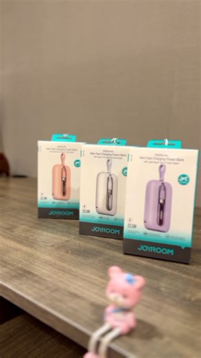 طاقة ترافقك بكل مكان ⚡ بنك الطاقة Joyroom 10000mAh بتصميم صغير وخفيف، مع كابلين مدمجين لشحن أكثر من جهاز بسهولة. أمان عالي، شحن عملي، وأناقة تلفت النظر ✨ مثالي للتنقل واليوم الطويل. Power that goes wherever you go ⚡ Joyroom 10000mAh Power Bank with a compact, lightweight design and dual built-in cables for easy multi-device charging. Safe, practical, and stylish ✨ Perfect for life on the move. #jordan #cart #توصيل_سريع | جوسيل - JoCell